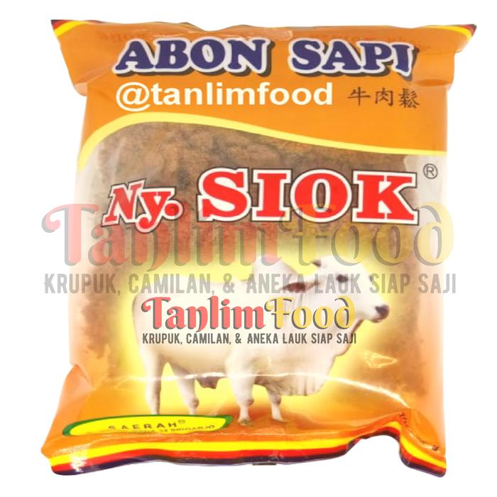 Jual TanlimFood Abon Daging Sapi Ny Siok 250gr - Makanan Favorit ...