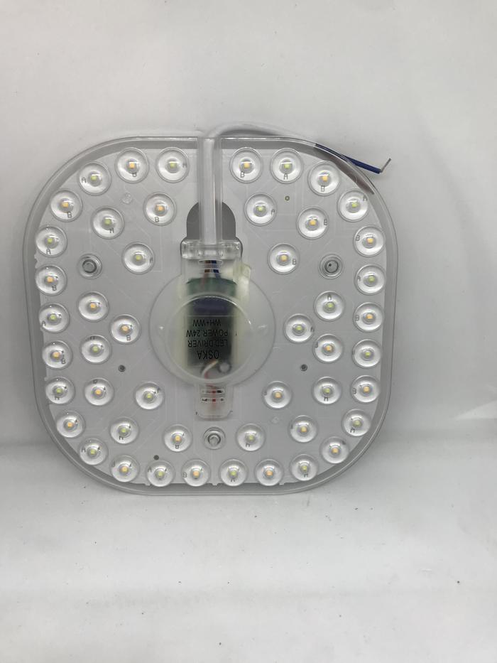 Jual LAMPU LED TL RING 24 WATT 3 WARNA 3 KALI NYALA TEMPEL MAGNET ...