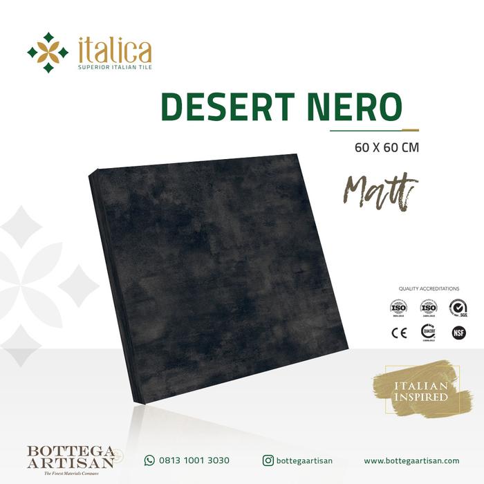 Jual Italica Granit Desert Nero Matt 60X60 - Kota Tangerang - Bottega ...