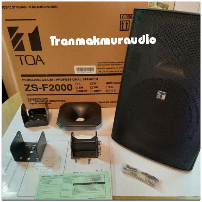 Jual wall speaker toa ZS-f2000 BM original - Jakarta Barat - TRANMAKMUR AUDIO | Tokopedia