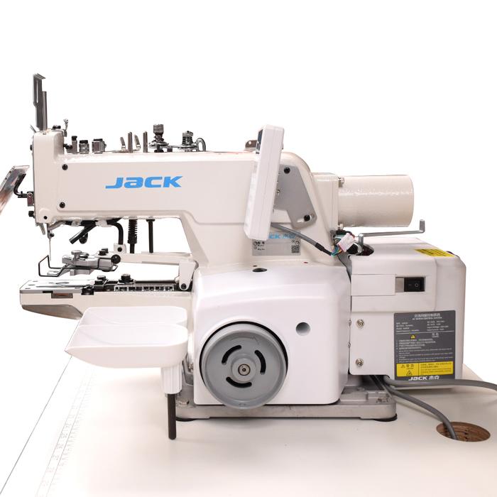 Promo JACK JK-1377E Mesin Jahit Pasang Kancing Industrial Double Cam ...