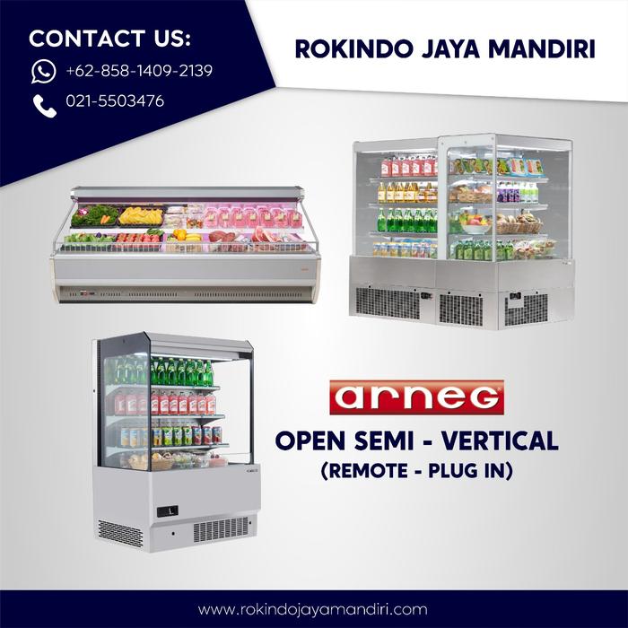 Jual ARNEG - Remote/Plug in - Open Semi Vertical - Chiller Show Case - Kota Tangerang - ROKINDO ...