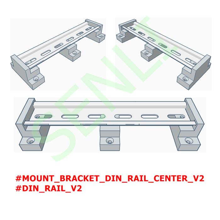 Jual Mount Bracket Din Rail Center V2 - Kota Tangerang - Sen Li | Tokopedia