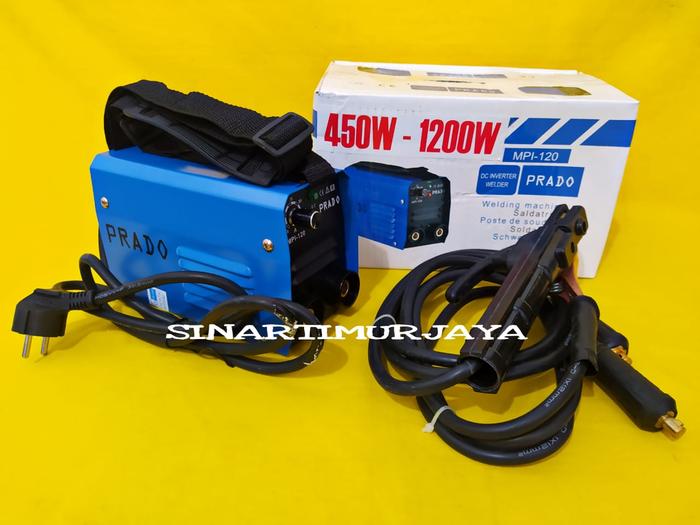 Jual PRADO MESIN TRAVO LAS / MESIN LAS INVERTER MPI-120 450 - 1200 WATT ...