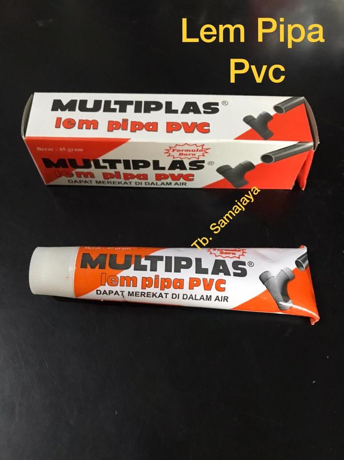 Jual Lem pipa pvc MULTIPLAS . Lem pipa paralon odol 45 gr - Kota ...