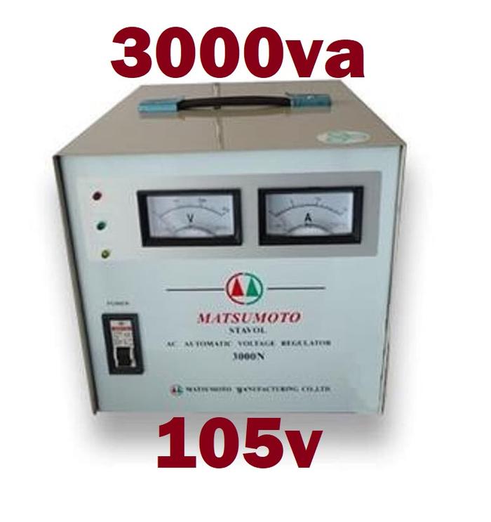 Jual Avr Transformer Step down Step up + Stabilizer Matsumoto 3000 ...