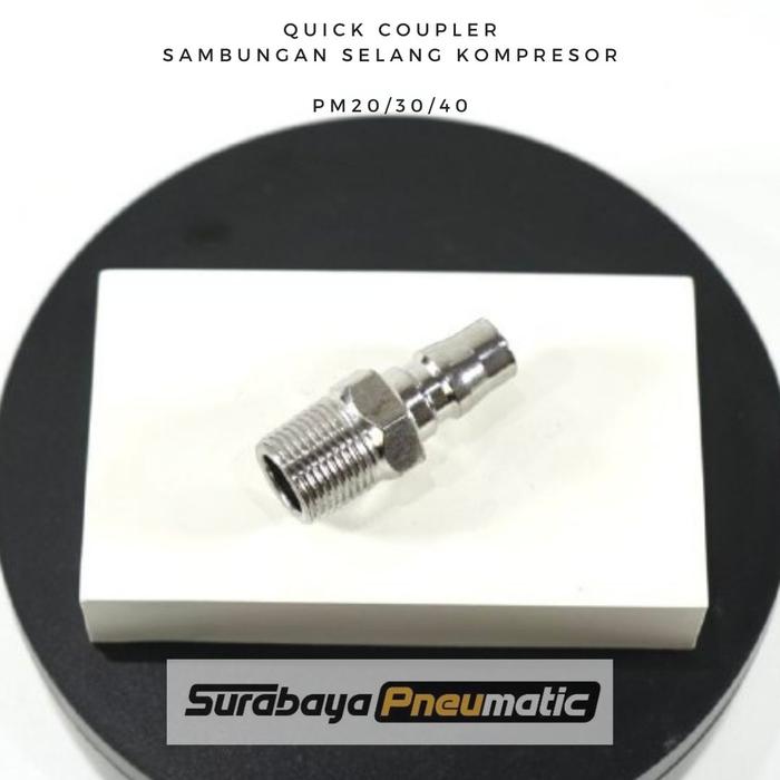 Jual QUICK COUPLER - PM 20 - Sambungan selang Kompresor PM 20 - Kota ...