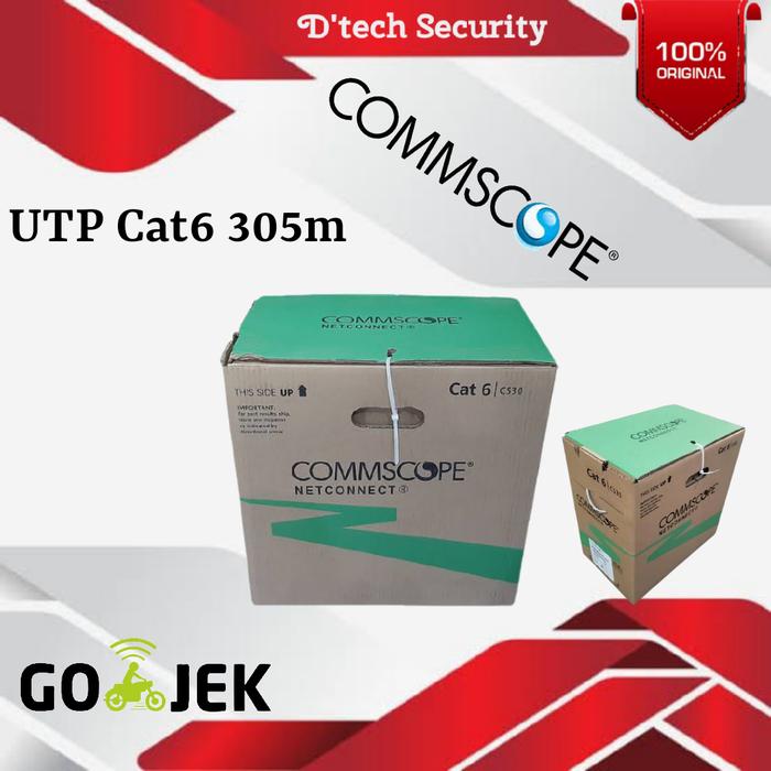 Jual KABEL LAN AMP COMSCOPE CAT6/CAT6E/ CAT 6 305M ORIGINAL - Kota ...