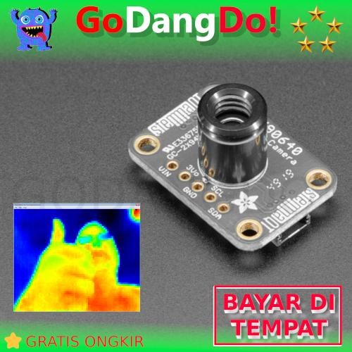 Jual MLX90640 Sensor Kamera Thermal Suhu, 32×24 Pixels, FOV 55° - Kota ...