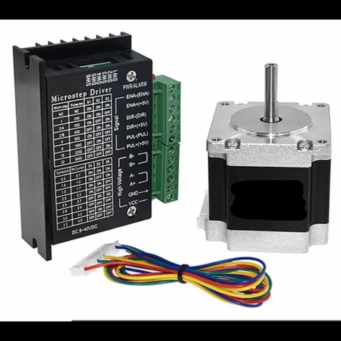 Jual Nema17 Stepper Motor 1.8a torsi tinggi 17hs8401 + TB6600 stepper ...