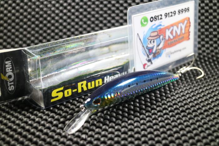 Jual Storm Gomoku So Run Heavy Minnow 42gr 110mm Blue Sardine Lure ...