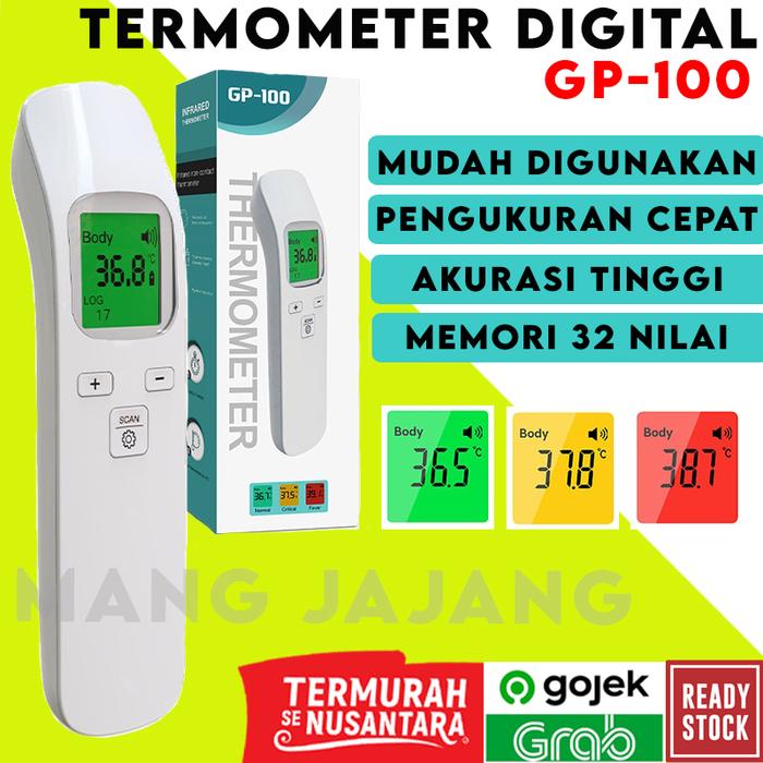 Promo TERMOMETER THERMOMETER DIGITAL INFLARED ALAT UKUR SUHU BADAN FREE ...