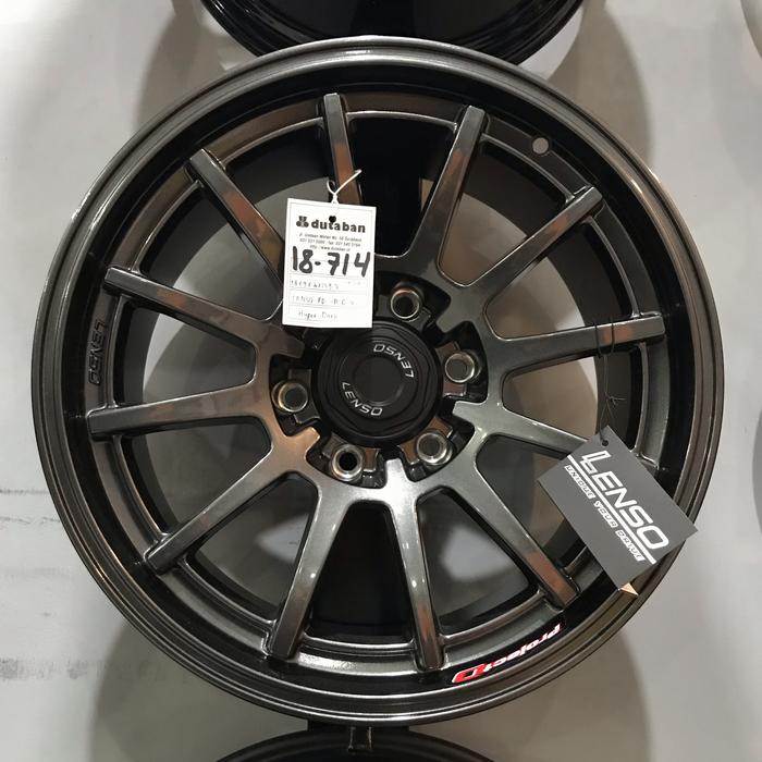 Jual Velg ORI R18 LENSO Project D Spec Q 6x139 Hyper Dark Pajero Fortuner - Kota Surabaya - Duta ...