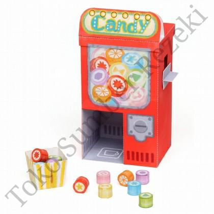 Jual Paper Craft 3D Miniature Candy Dispenser Vending Machine ...