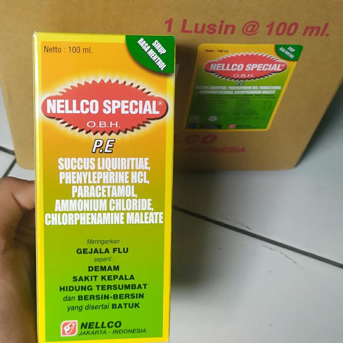 Jual OBH Nelco Special 100ml Menthol | OBH Nellco Special PE - Obat ...