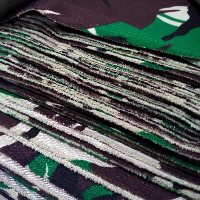 Jual kain loreng PDL TNI Velbed wool Velbedwool - Kota Bandung ...