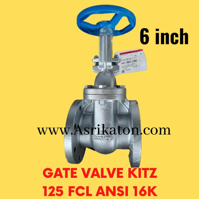 Jual GATE VALVE KITZ 6 INCH ANSI 16K - Jakarta Timur - asli lestari ...