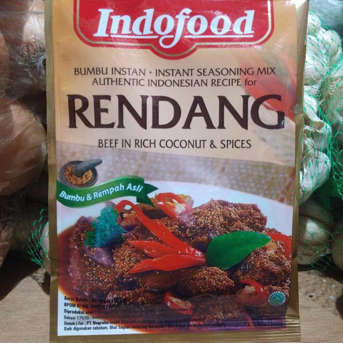 Jual indofood bumbu rendang beef in rich coconut and spices - Jakarta ...