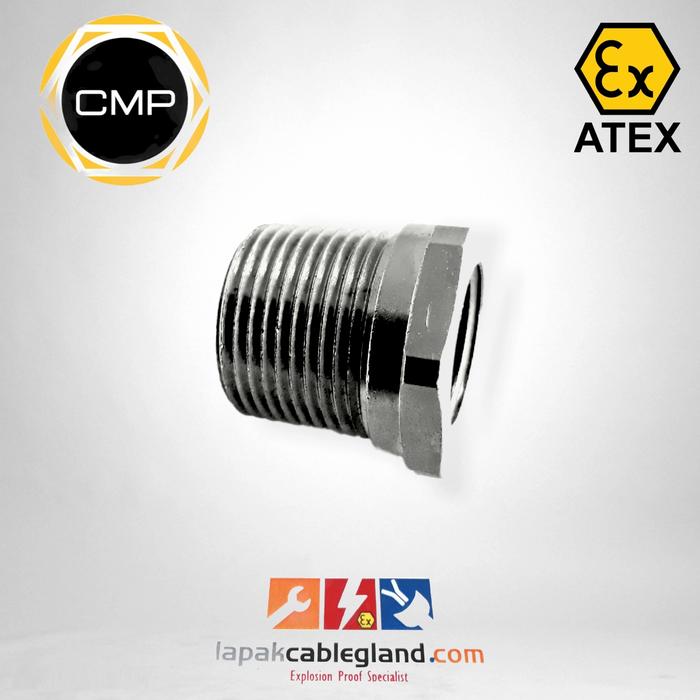 Jual Exproof Reducer CMP 737 M25 (M) x M20 (F) Brass Nickel Plated ...