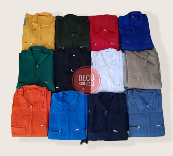 Jual Wearpack Safety / Seragam Kerja / Baju Kerja Coverall - Kuning, XL ...