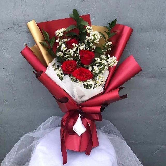 Jual bucket wisuda hand bucket bunga bucket bunga mawar bouquet bunga ...