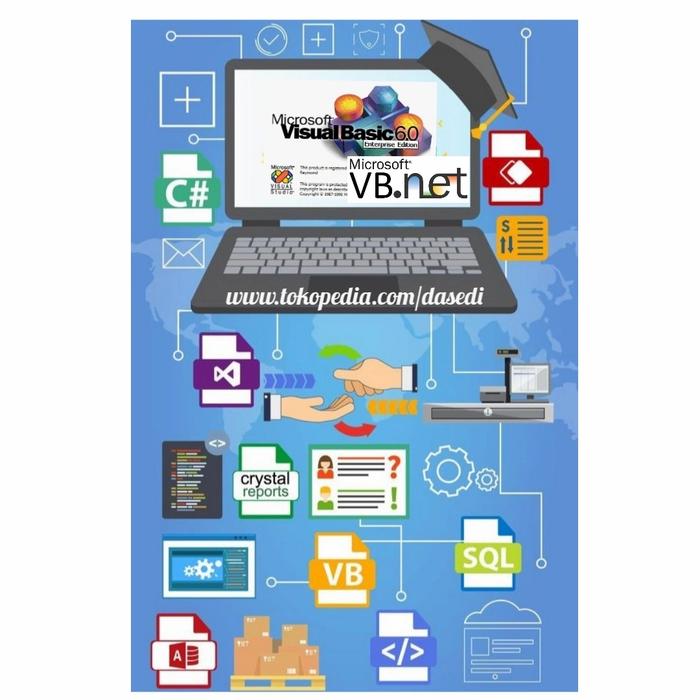 Jual MEGA SOURCE CODE 400 APLIKASI VB.6 dan VB.Net + FREE FLASDISK 16Gb ...