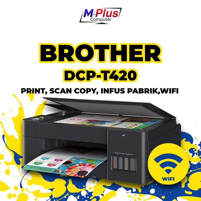 Jual Printer Ink Tank Brother DCP-T420 DCP T420 Original Tinta D60Bk ...