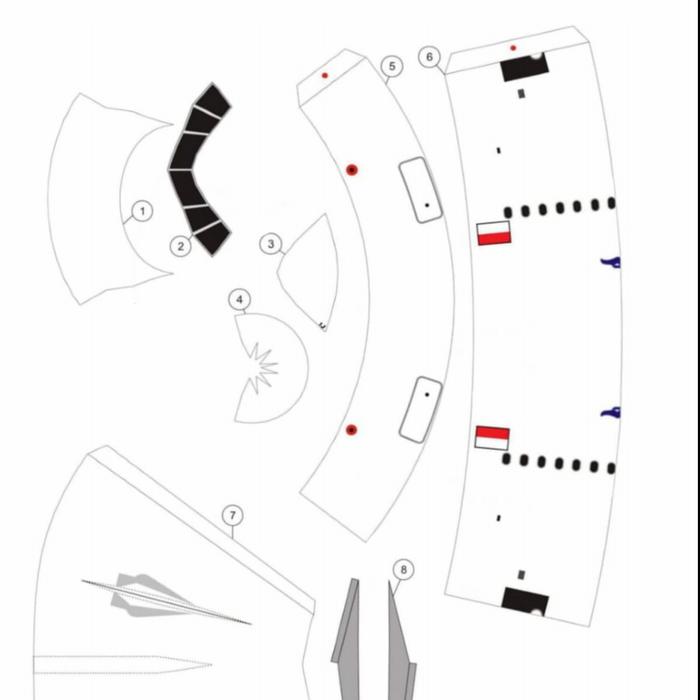 Jual Papercraft Garuda Indonesia McDonnell Douglas MD-11 - Kota Medan ...