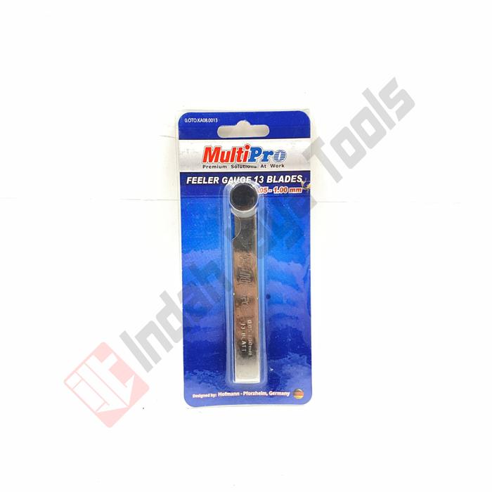 Jual MULTIPRO Feeler Gauge 13 Pcs - Fuller Blade Stel Klep - Kota ...
