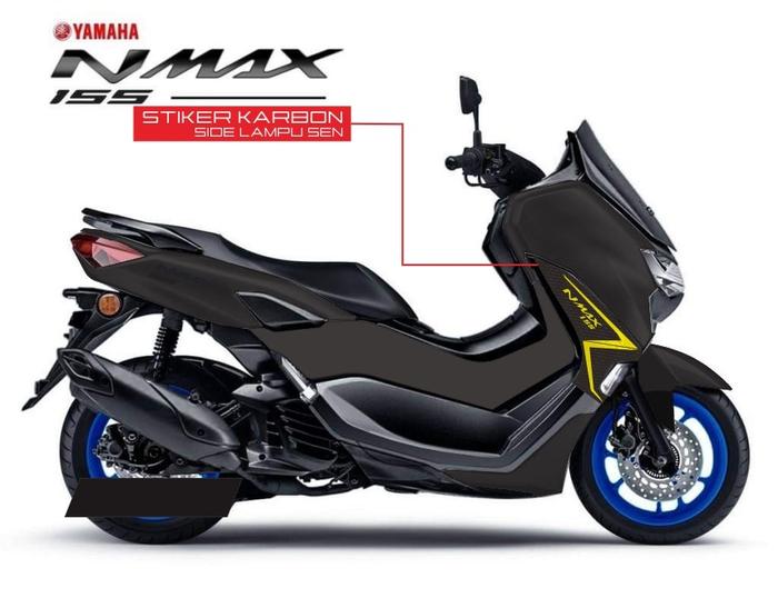 Jual Sticker front Side lampu sein yamaha all new nmax 2020 body kanan ...