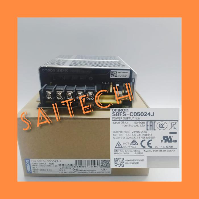 Jual POWER SUPPLY OMRON S8FS-C05024J S8FS C05024 S8FSC05024J - Kota Bandung - Saitech Electric ...