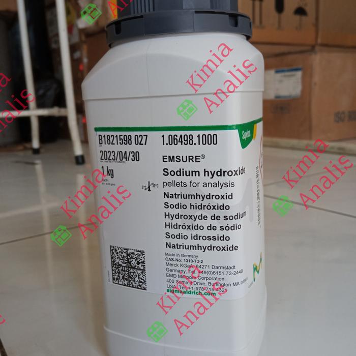 Jual sodium hydroxide pellets merck 1kg 106498 - Jakarta Timur - Kimia ...