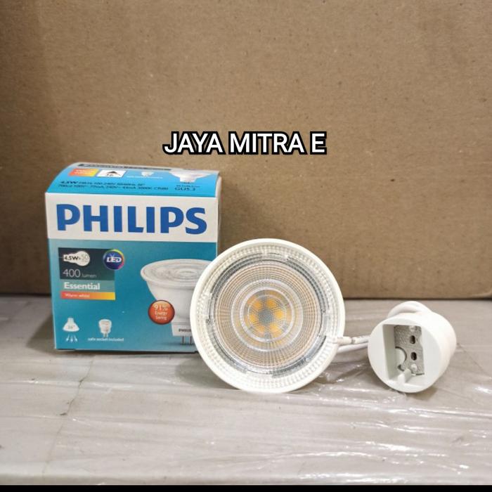 Jual Philips Essential LED Spot MR16 4.5W Watt 220V - Jakarta Pusat ...