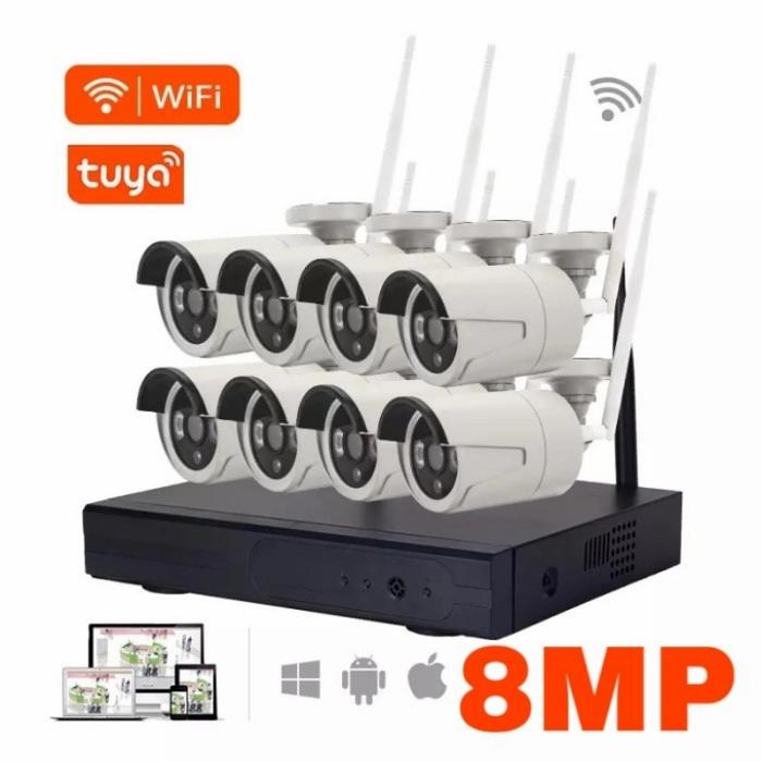 Jual paket cameranvr kit 8ch wireless paket kamera cctv 8 channel 8mp - Jakarta Barat - CCTV ...