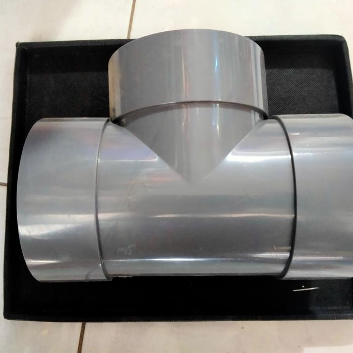 Jual Sambungan T Pipa PVC 4" / Tee 4 inch / T 4 Inci MURAH - Kota ...