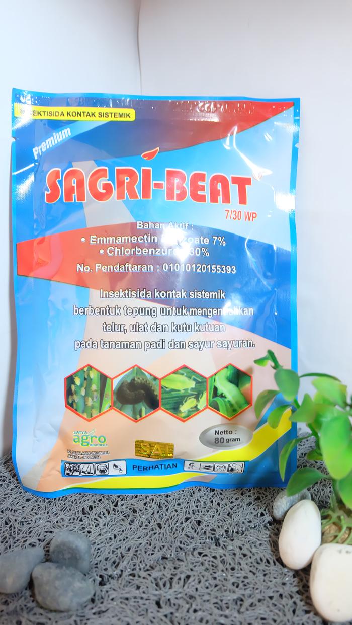 Jual Insektisida Kontak Sistemik SAGRI BEAT Sagribeat 7/30WP Kemasan 80 ...