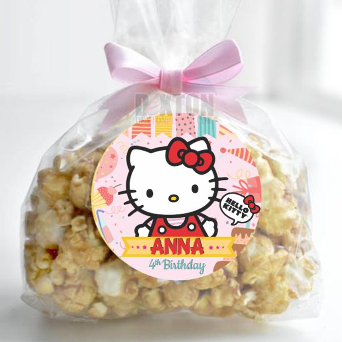 Jual Sticker Bulat 1 Pack(Isi 24 lbr) Stiker Ultah Ulang Tahun hello ...