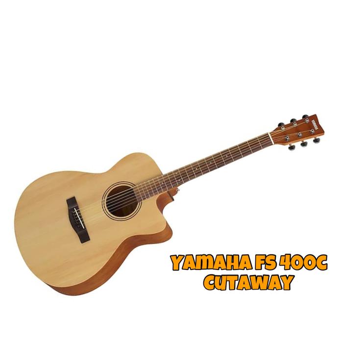 Jual Yamaha FS 400C - concert akustik , no preamp , cutaway , original ...