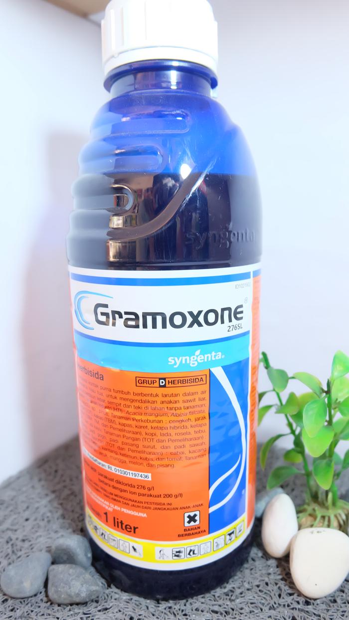 Jual HERBISIDA GRAMOXONE 276SL RACUN PEMBASMI RUMPUT & GULMA 1 LITER ...