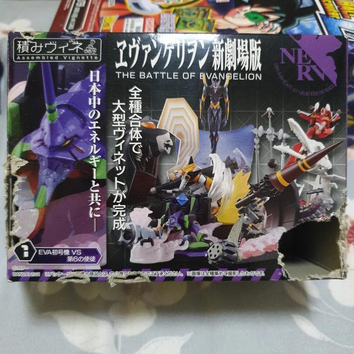Jual Assembled Vignette The Battle of Evangelion EVA-01 VS 6th Angel ...