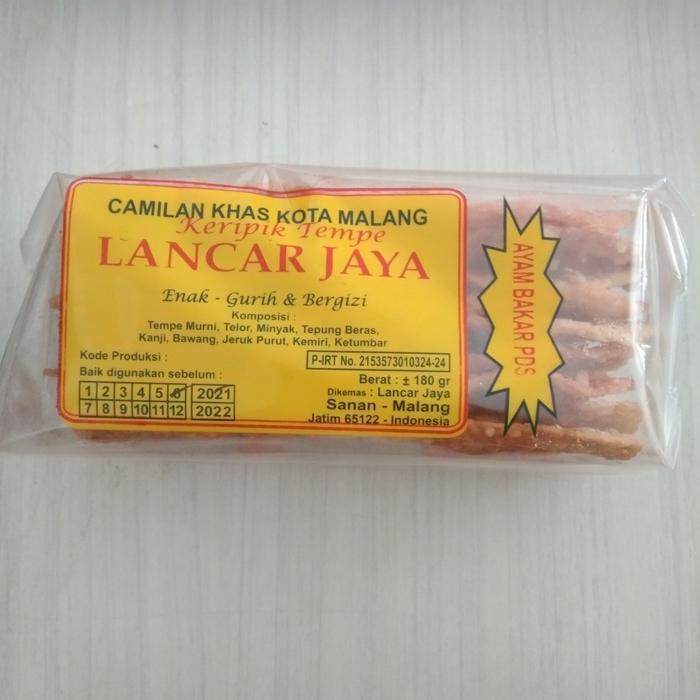 Promo Kripik Tempe Rasa Lancar Jaya khas Malang - Ayam bkr Pedas - Kota ...