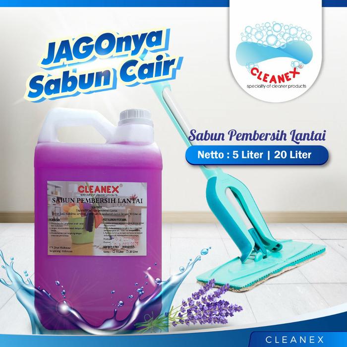 Jual Cleanex sabun pembersih lantai lavender 5 ltr - Kota Tangerang ...