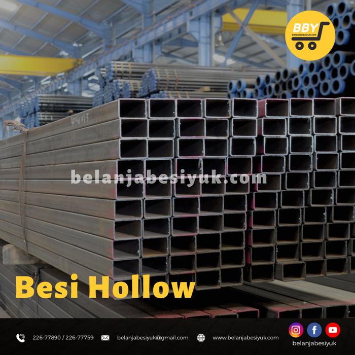 Jual Pipa Besi Kotak Hitam - Hollow Hitam 50 X 100 - 1.8mm - Jakarta ...
