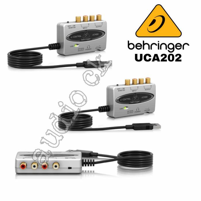 Jual BEHRINGER UCA 202 ( UCA202 )SOUNCARD INTERFACE ORIGINAL - Jakarta ...