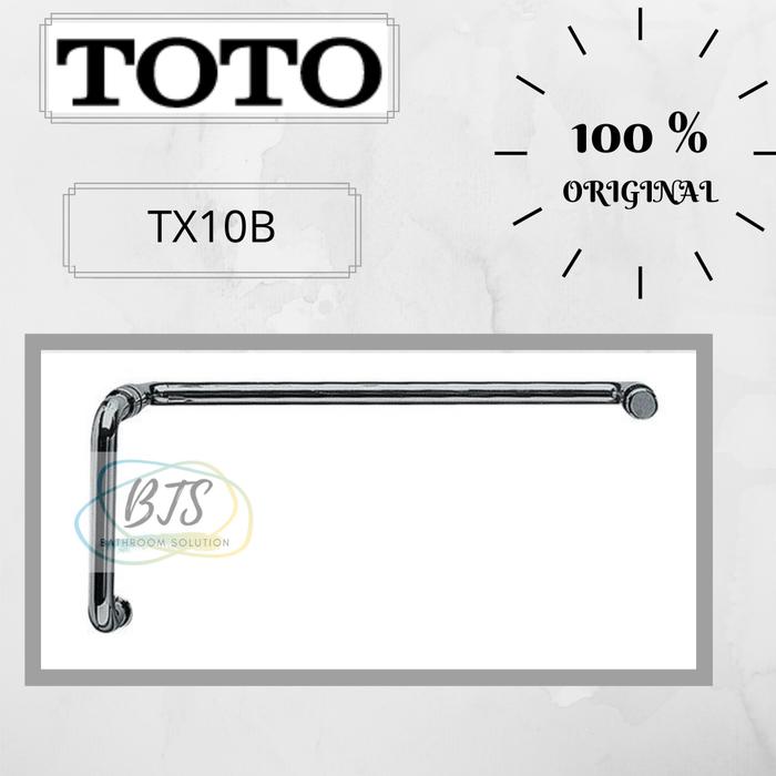 Jual Shower door handle/gagang pintu shower rak handuk TOTO TX10B/TX ...