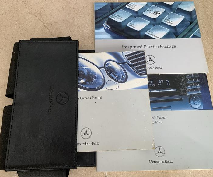 Jual Manual book W211 Eclass buku manual Eclass W211 E200 E260 E240 E280 - Kota Surabaya ...