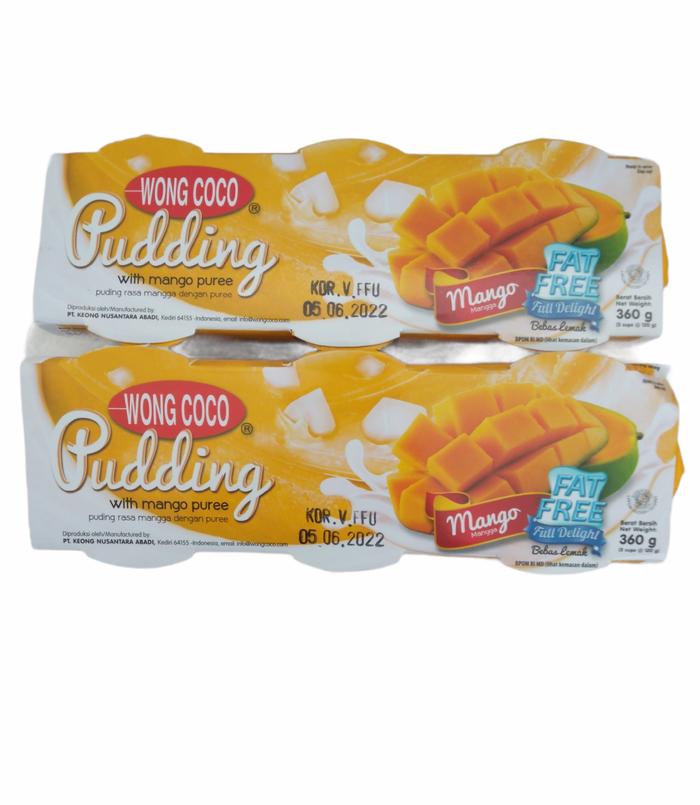 Jual Wong Coco Pudding Mango Isi 3x120gr (360Gram) - Jakarta Utara ...