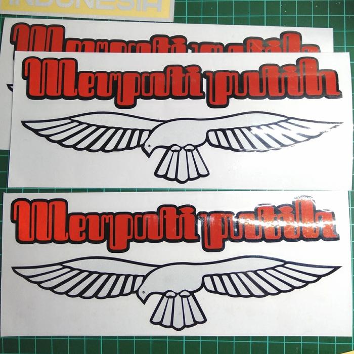 Jual Stiker cutting Burung Merpati Putih - Kab. Karawang - Goka Sports ...