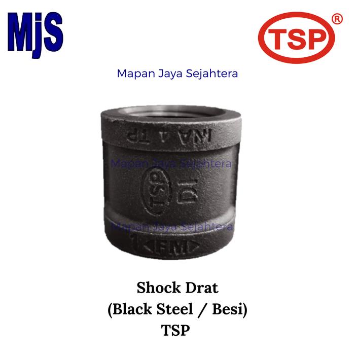 Jual Shock Drat Dia. 1" Black Steel / Besi TSP - Kota Surabaya - Mapan ...
