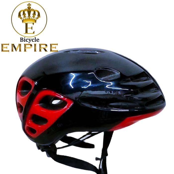 Jual Helm Sepeda Roadbike Suomy Sfera Road Helmet Black Red Bicycle ...